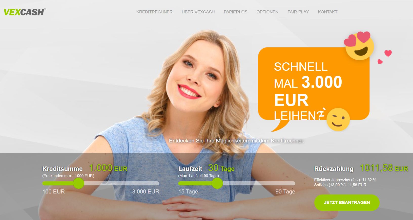 Geld leihen & heute noch auszahlen: TOP-3 Anbieter